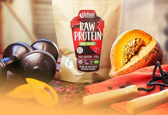 Raw Protein Superfood Powder – Organic Vegan Power | Lifefood